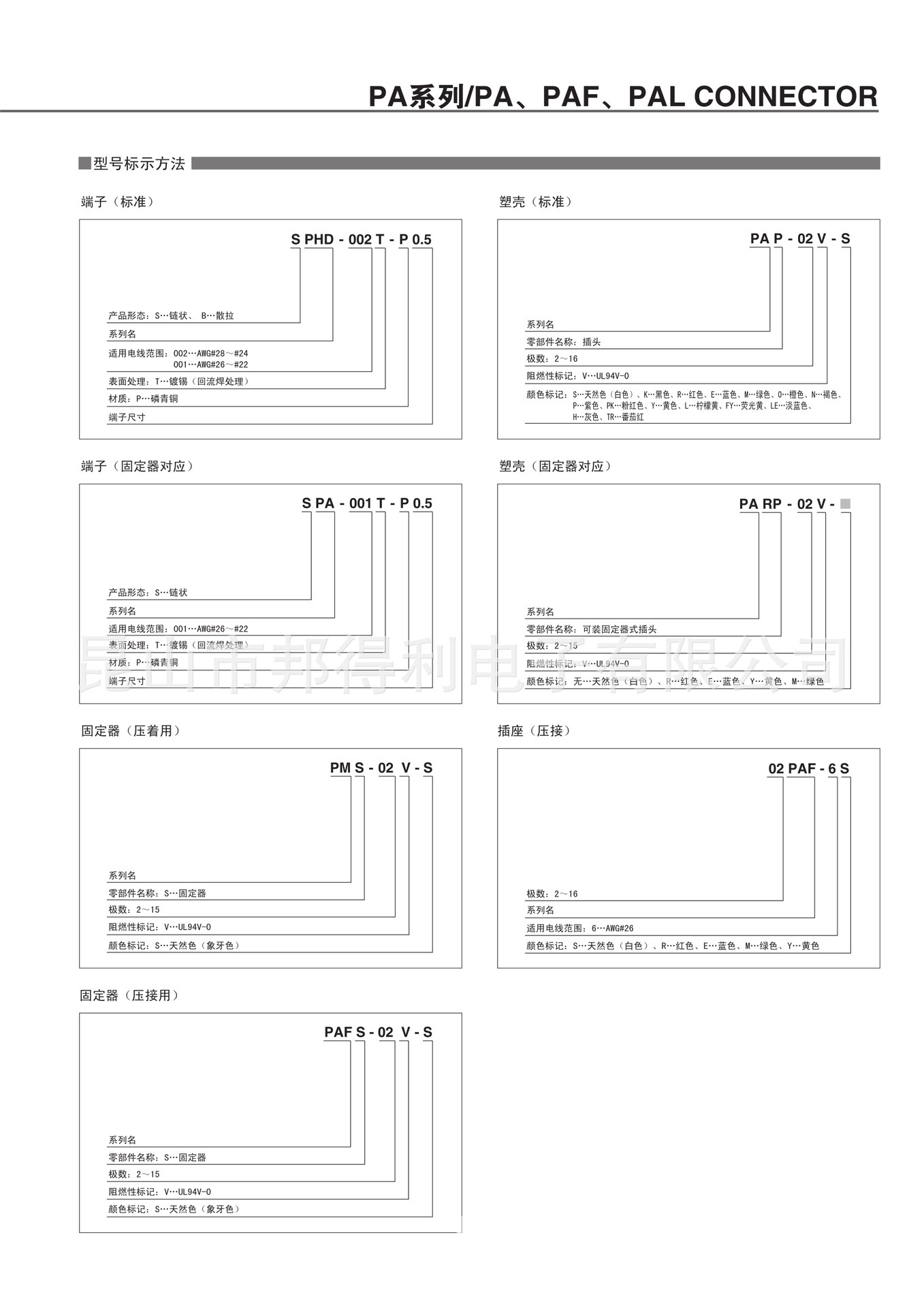 JST连接器PAP-02V-S 塑壳2.0间距 PA系列接插件-阿里巴巴