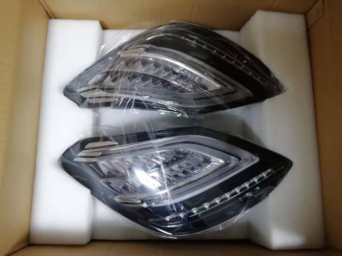 适用奔驰C级W205 C300C2602014-2018尾灯老款改新款仅限外贸出口-阿里巴巴