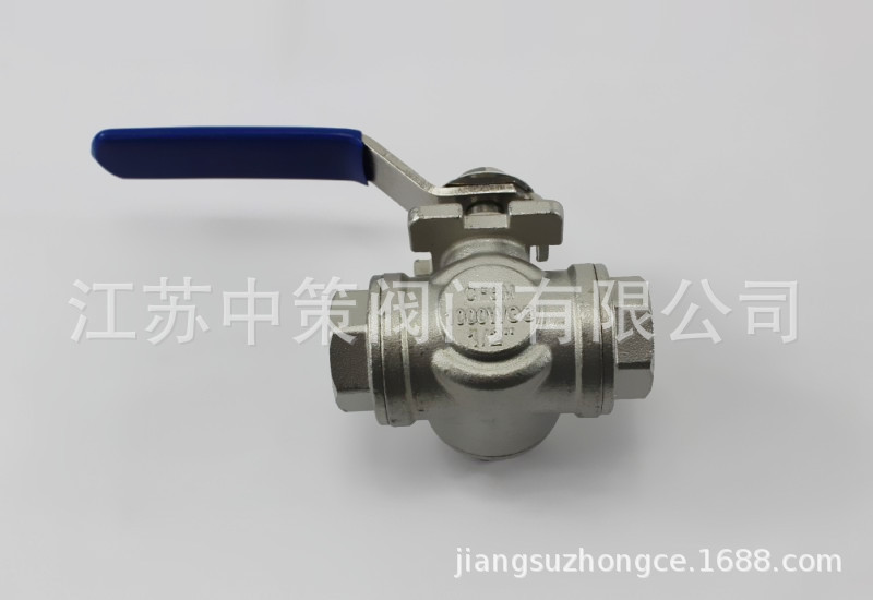 Q15F-16P/R三通高平台球阀 304不锈钢T型内螺纹丝口球阀4分6分1寸-阿里巴巴