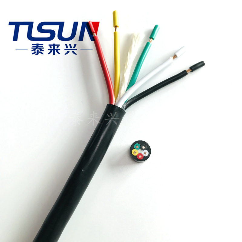 ul2586 美标电子护套线 UL2586 5芯18AWG 工业设备电缆 额定600V-阿里巴巴