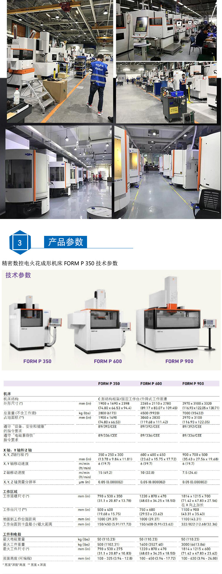 火花机 瑞士GF阿奇夏米尔 FORM P 350精密数控电火花成形机床-阿里巴巴