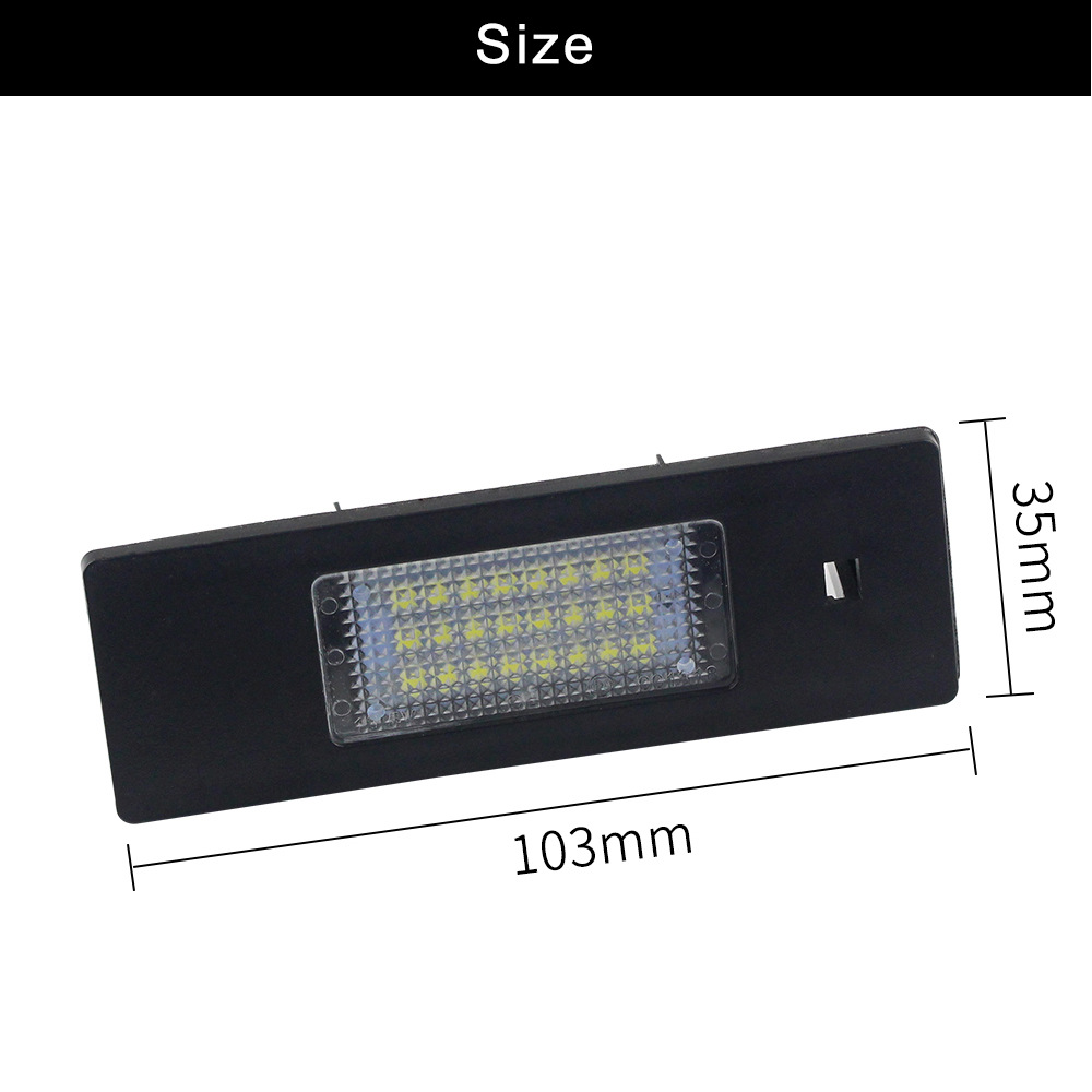 专车专用牌照灯 适用宝马 E81/E63 E64 E85 E87 BMW License lamp-阿里巴巴