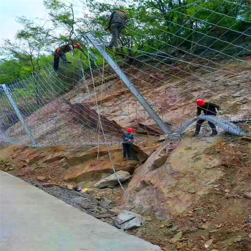 成都RXI-075型被动防护网 防落石防护网 PPS-100柔性防护网-阿里巴巴