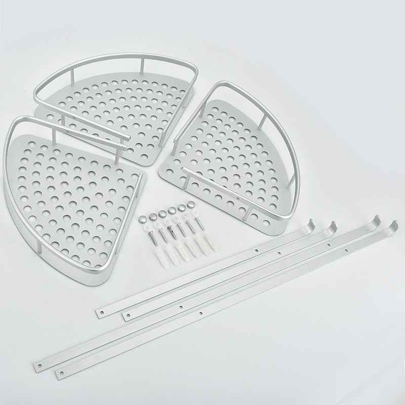 Non-perforated/perforated Space Aluminum Corner Frame Toilet Corner ...