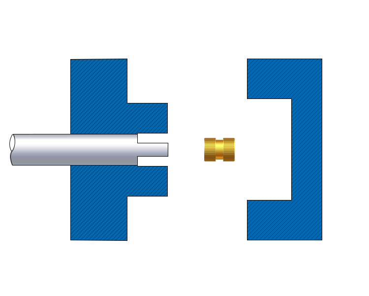 厂家批发供应大量库存铜嵌件塑料注塑紧固件螺母铜螺母-阿里巴巴