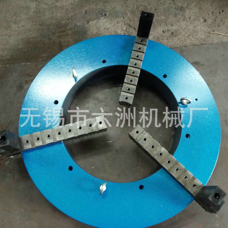供应WPD750电动卡盘 回转电动卡盘 大通孔自定心卡盘-无锡市六洲机械厂