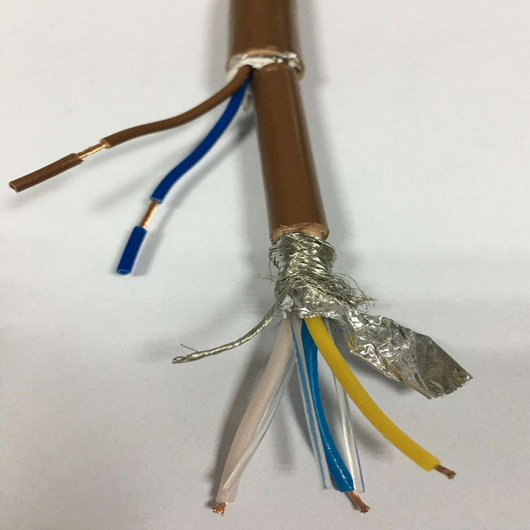 CC-LINK现场总线电线CCNC-SB110H+PW带电源线 内置式组合电缆-阿里巴巴