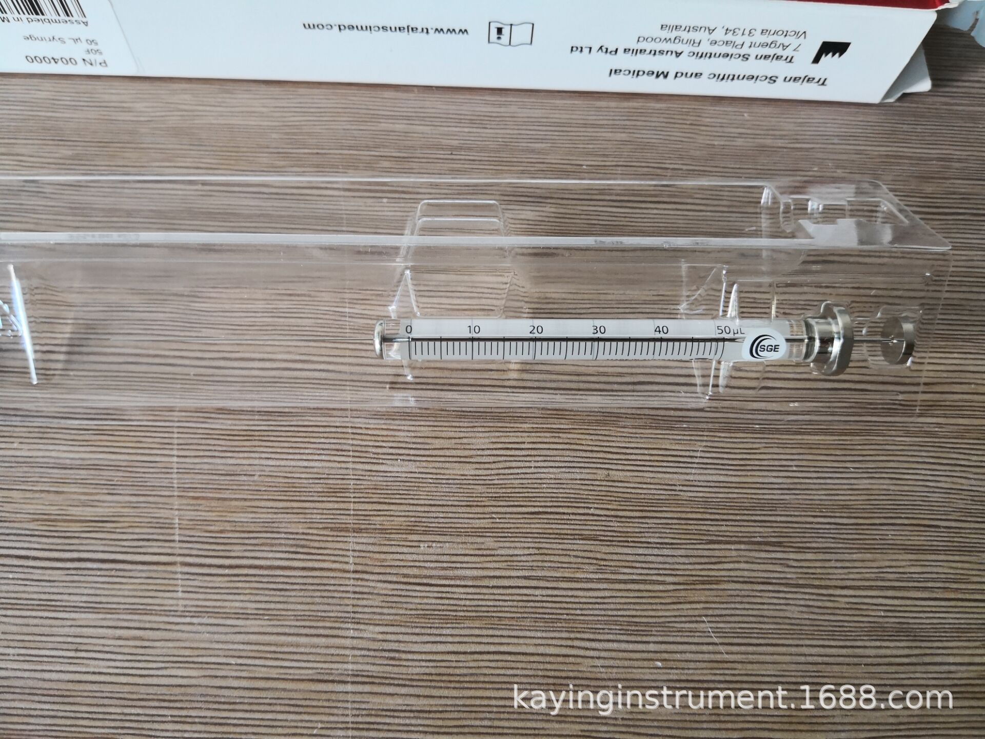 微量注射器 气相尖头微量进样器50ul进口SGE 004000 科研实验-阿里巴巴