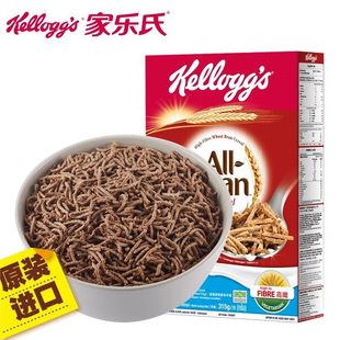家乐氏 全麦维315g kellogg's All Bran 进口谷物营养早餐麦片-阿里巴巴