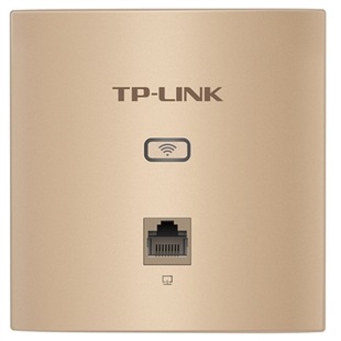 TP-LINK TL-AP450I-PoE薄款香槟金（方） 450M无线面板AP POE供电-阿里巴巴