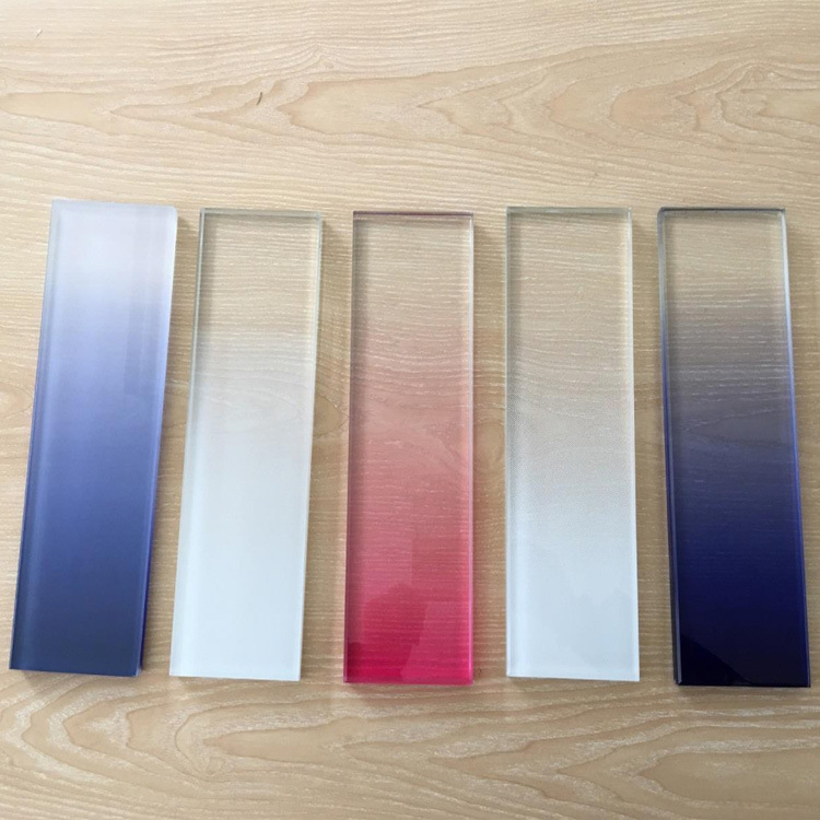 厂家供应多色渐变玻璃 办公隔断淋浴房渐变玻璃 彩色艺术装饰玻璃-阿里巴巴