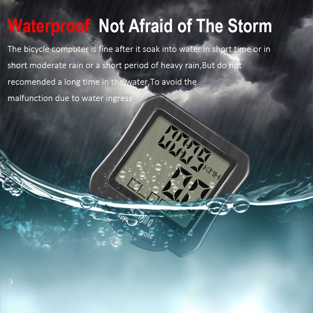 570C SUNDING自行车无线码表 里程表 单车夜光中英文码表-阿里巴巴