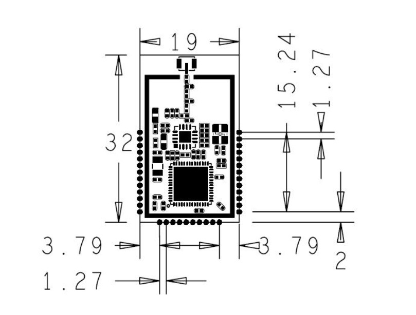 CC2538+CC2592 模块 通讯距离远 支持zigbee/6lowpan-阿里巴巴