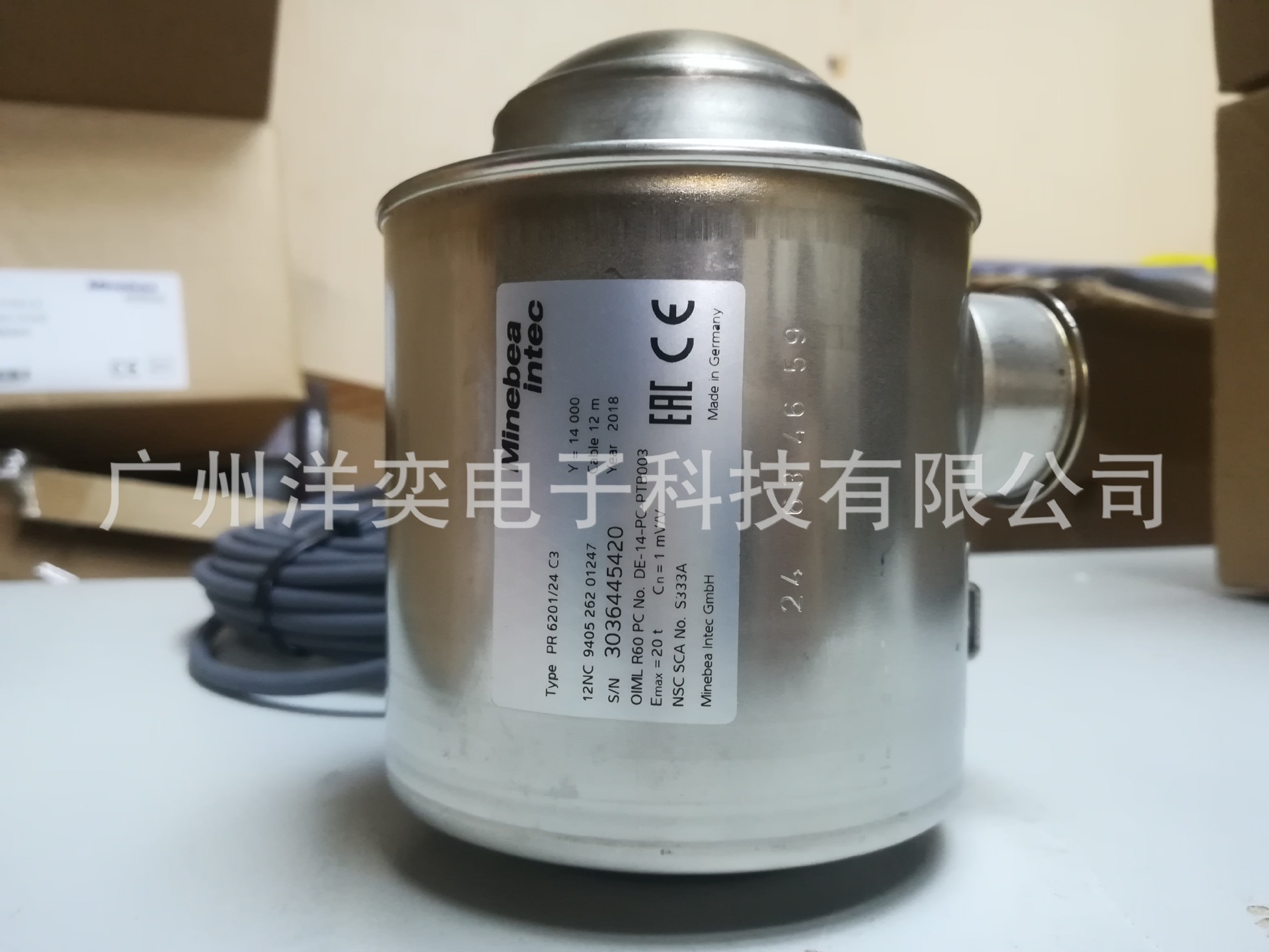 德国Minebea IntecPR6201/24L,原赛多利斯PR6201/34L称重传感器-阿里巴巴