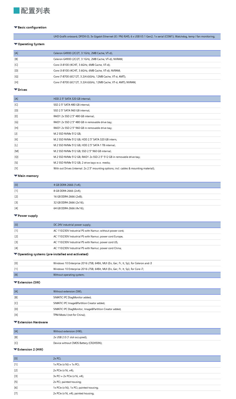 西门子 工控机 SIMATIC IPC627E (Box PC) 6AG41313CA108AA1-阿里巴巴