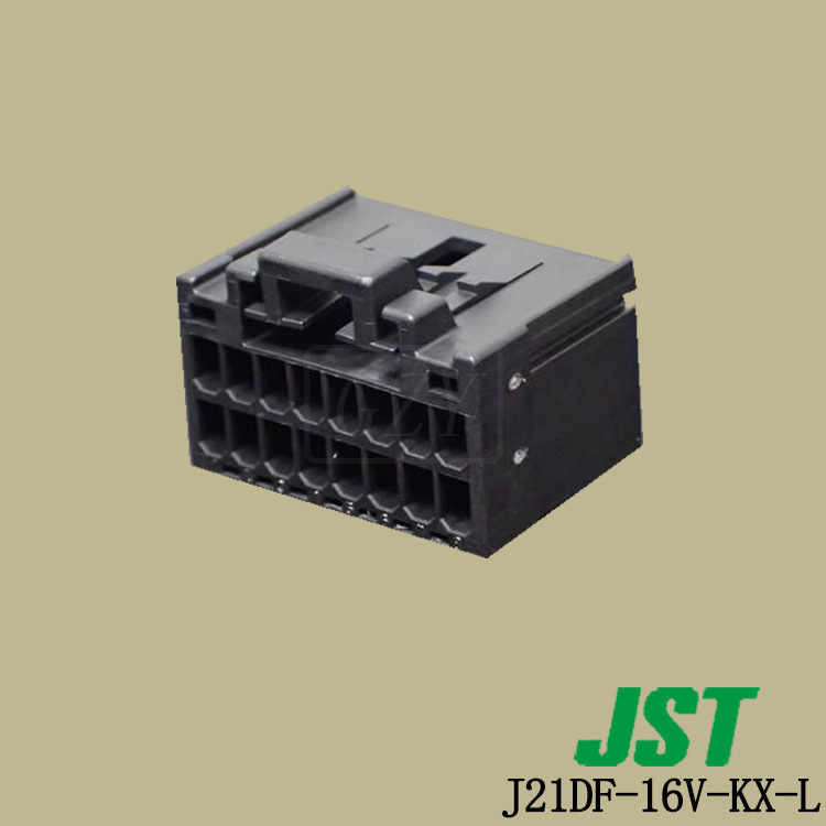 现货J21DF-16V-KX-L 塑壳双排6孔JST连接器 间距2.5mm插头JFA系列-阿里巴巴