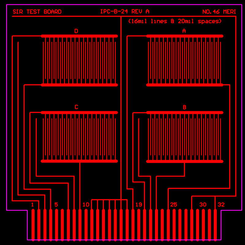 IPC标准测试板PCB电路板 IPC-B-24IPC-B-25AIPC-TM-650高频测试板-阿里巴巴