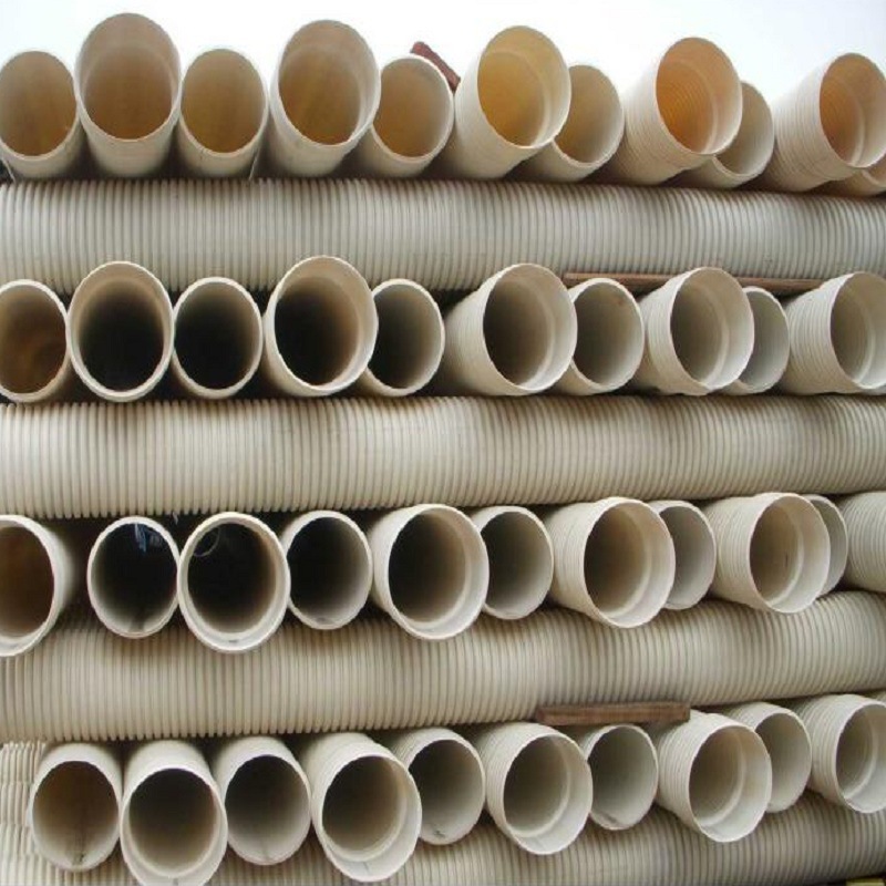 供应 pvc-u加筋管 dn300排污排水塑料管道 upvc聚氯乙烯加筋管-阿里巴巴