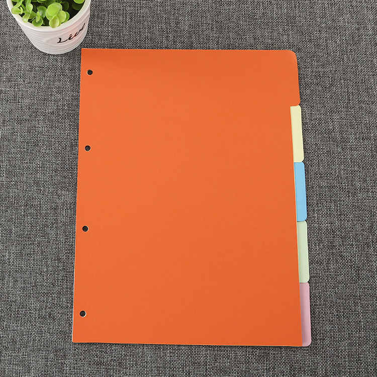 A4A5B5A6A7 color index page classification page loose-leaf book sub ...