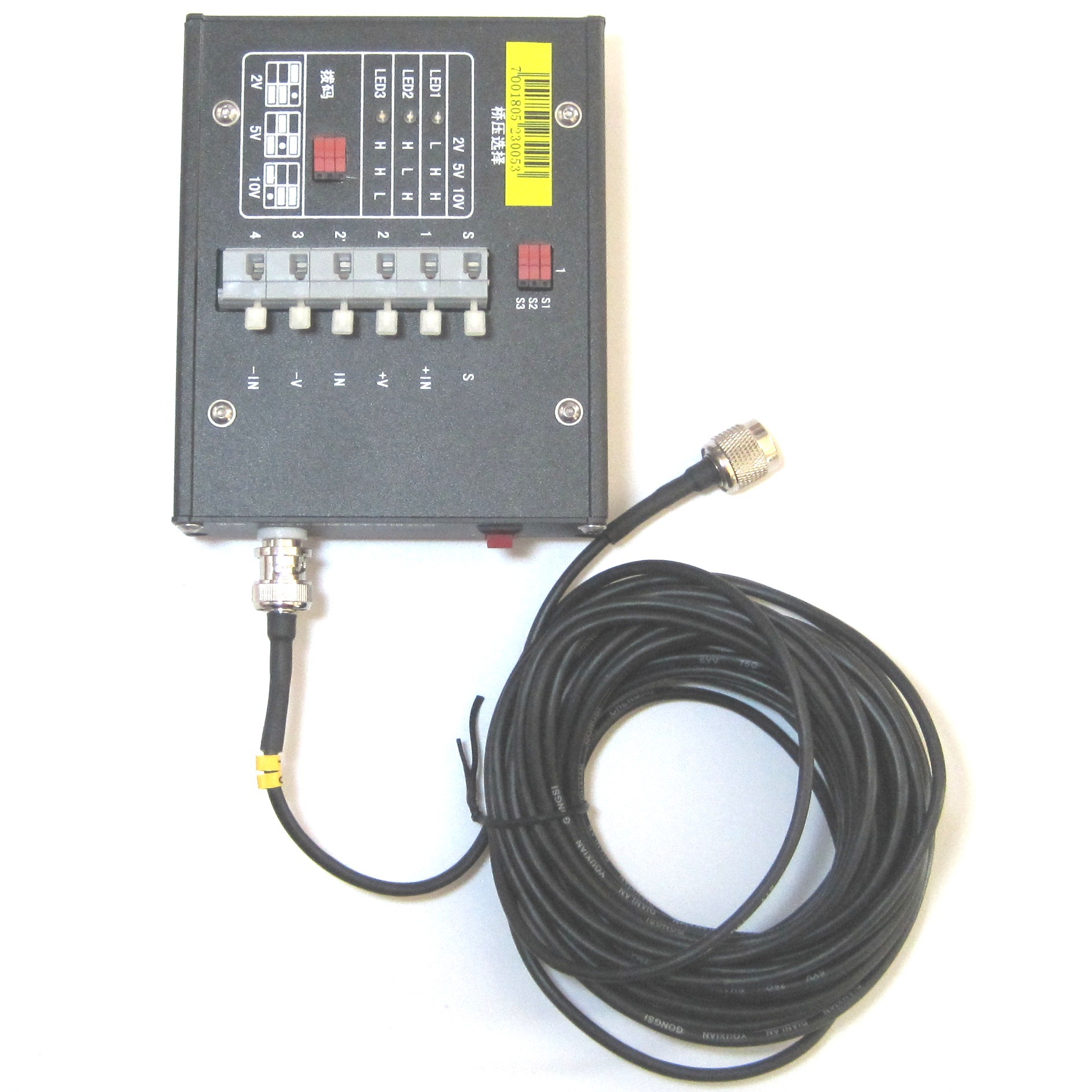 YSV7001 1通道 动态应变仪 应变片 应变 应力测试用-阿里巴巴