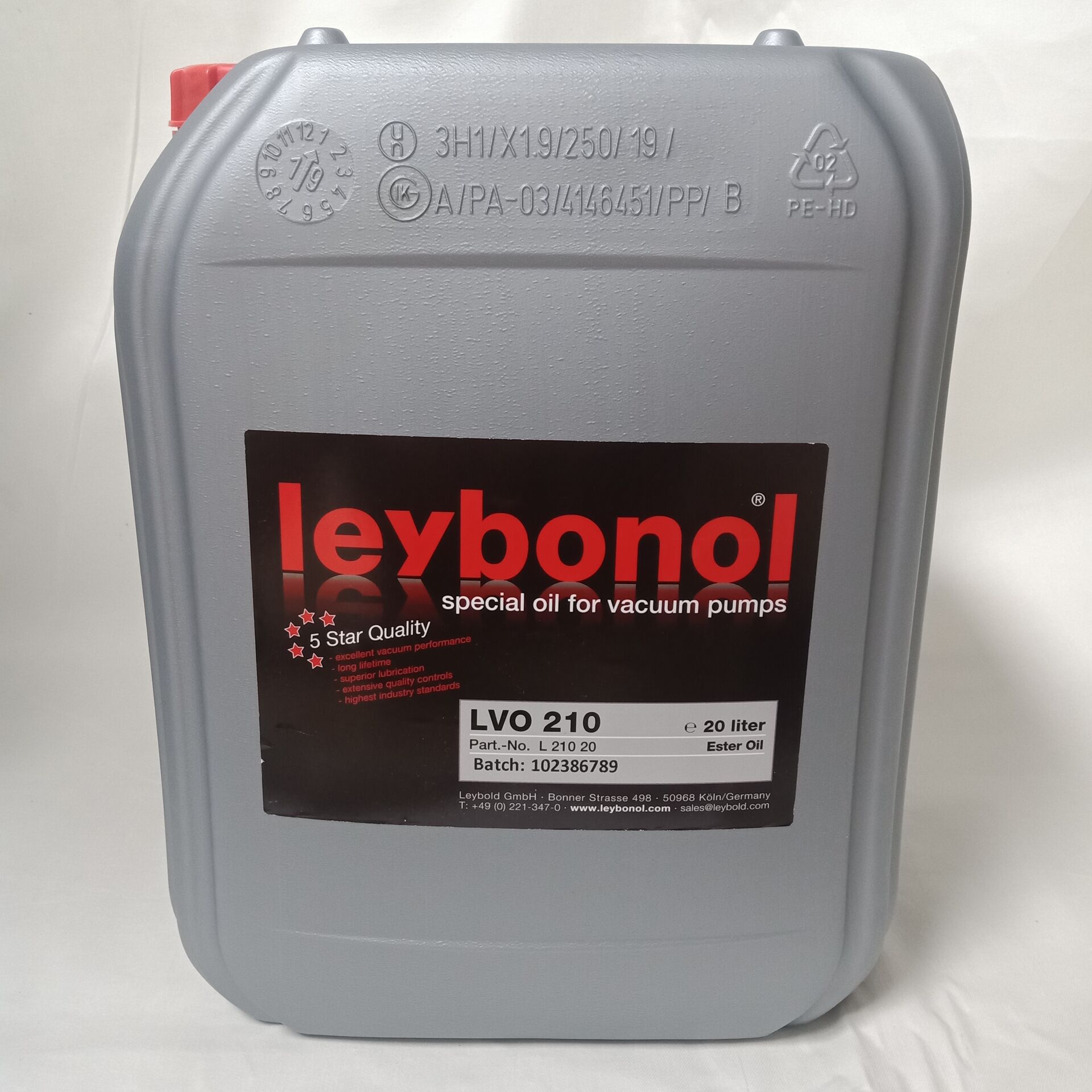 原装Leybold德国莱宝真空泵油LVO210含税包邮5L20L-阿里巴巴