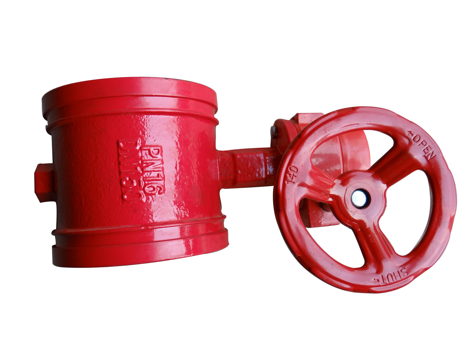 沟槽蝶阀 涡轮沟槽蝶阀 涡轮球墨铸铁沟槽蝶阀 规格D381X-16Q-阿里巴巴