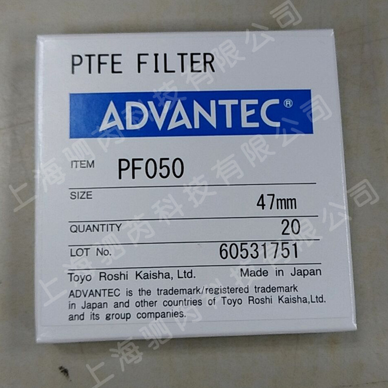 ADVANTEC日本东洋空气PM2.5采样特氟龙膜PTFE膜PF050-阿里巴巴