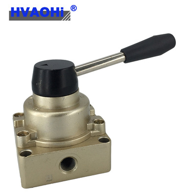 气动元件_华驰气动元件厂 批发手转阀hv-02手动阀 气动手转 - 阿里巴巴
