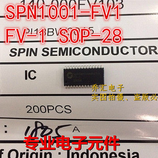 全新SPN1001-FV1 FV-1 SOP28 SPIN 多媒体音频芯片IC-阿里巴巴