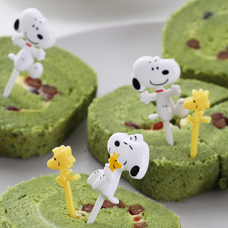 Cactus fruit fork cartoon fruit fork puppy fruit fork delicate cake dessert fork stick K347-1 ...