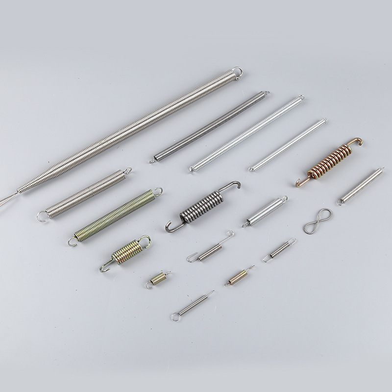 优质耐温双耳带钩拉簧机械双钩拉力簧304异形带钩回位拉伸弹簧-阿里巴巴