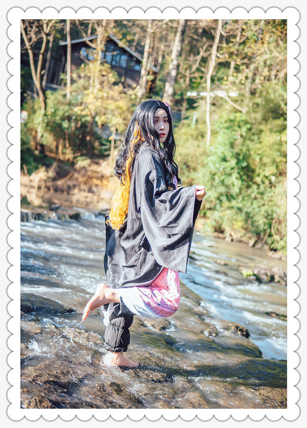 星漫缘鬼灭之刃cos服 弥豆子cos 灶门祢豆子cosplay服装批发现货-阿里巴巴