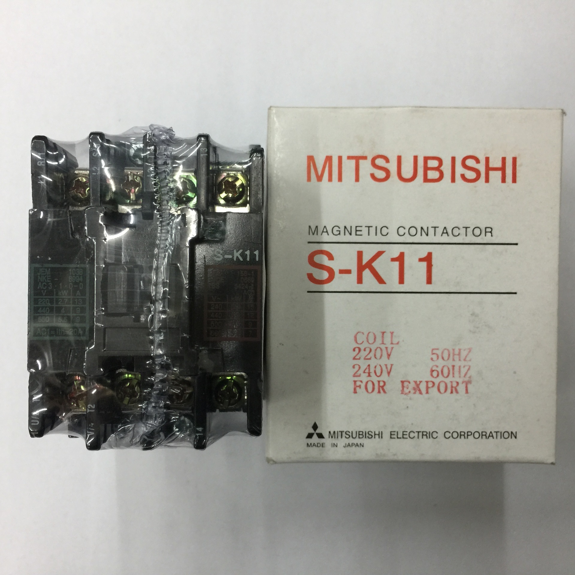 原装正品S-K11 AC220V 50/60Hz三级交流接触器-阿里巴巴