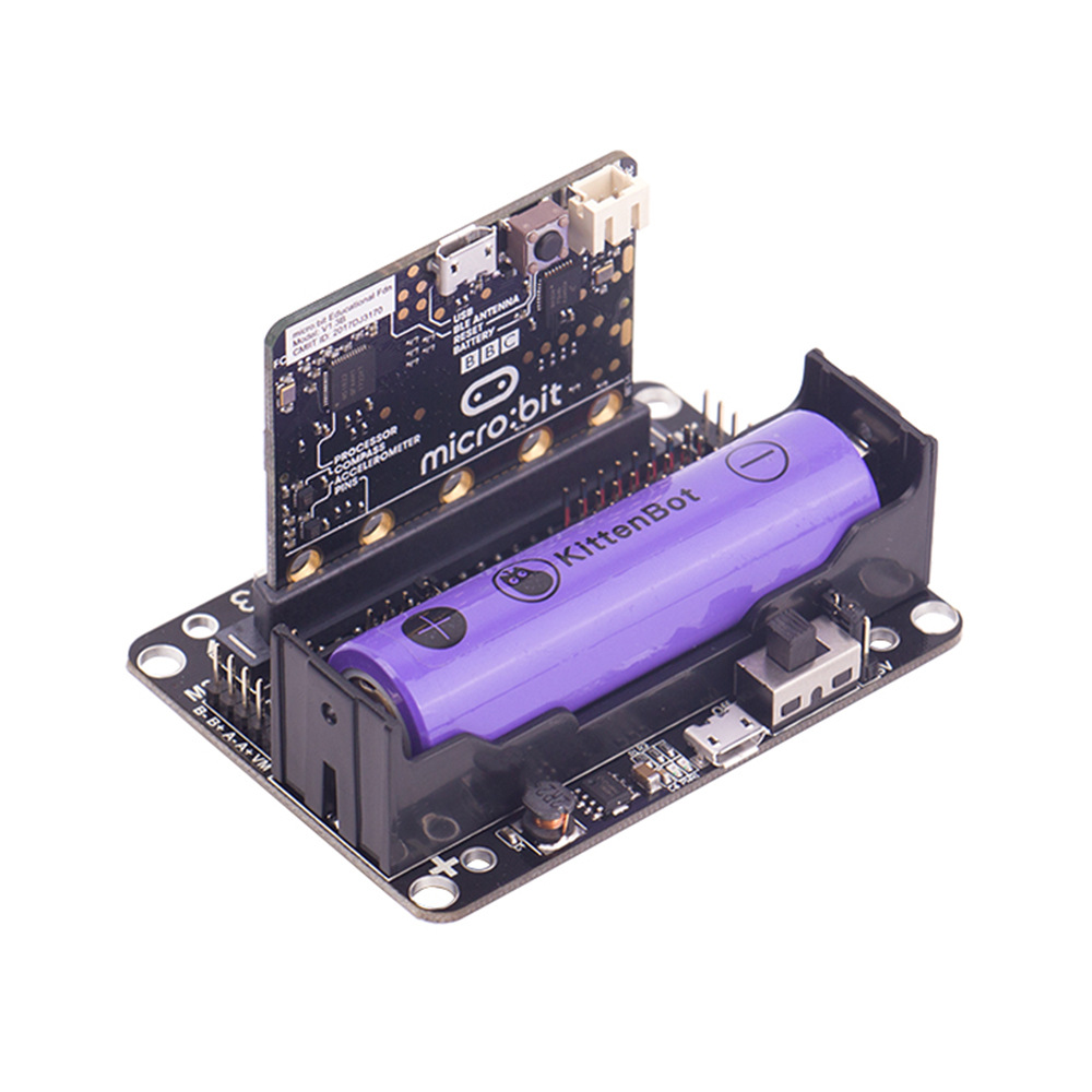 MICROBIT扩展板 Robotbit V2.0智能汽车编程机器人DIY扩展Python-阿里巴巴