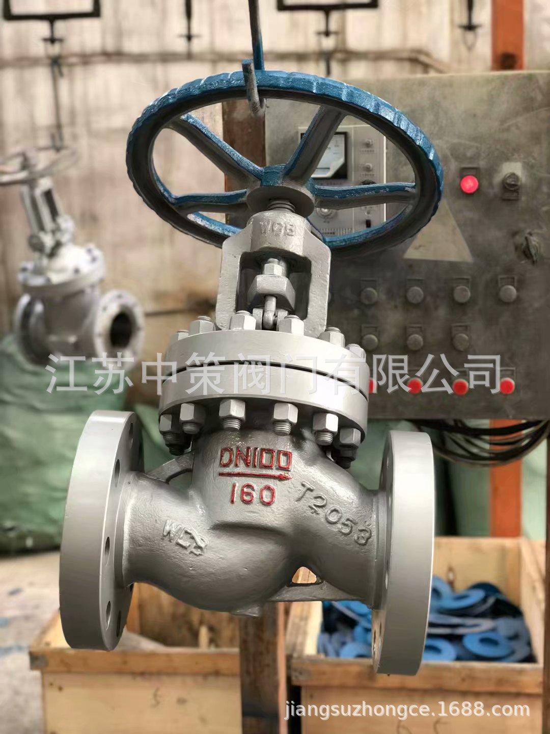 J41H-100C高温高压蒸汽法兰截止阀 碳钢100公斤重型导热油化工部-阿里巴巴