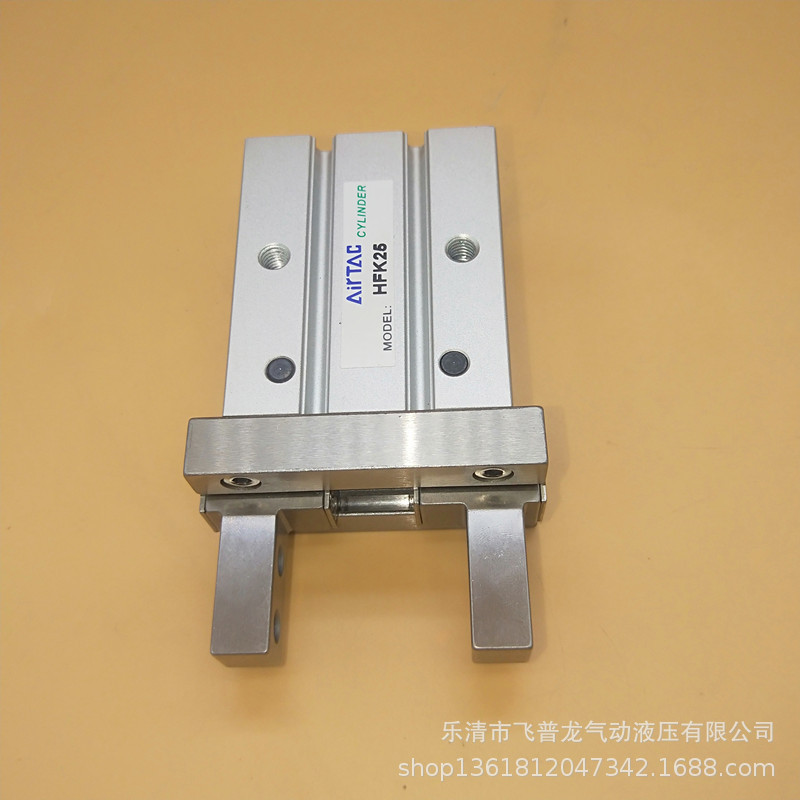亚德客型2爪平行手指气缸HFZ20 HFK25 HFK32-阿里巴巴