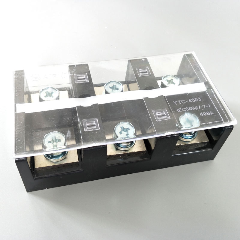 友邦直销TC4003铜件 接线端子 400A 3P大电流固定式接线板 连接器-阿里巴巴