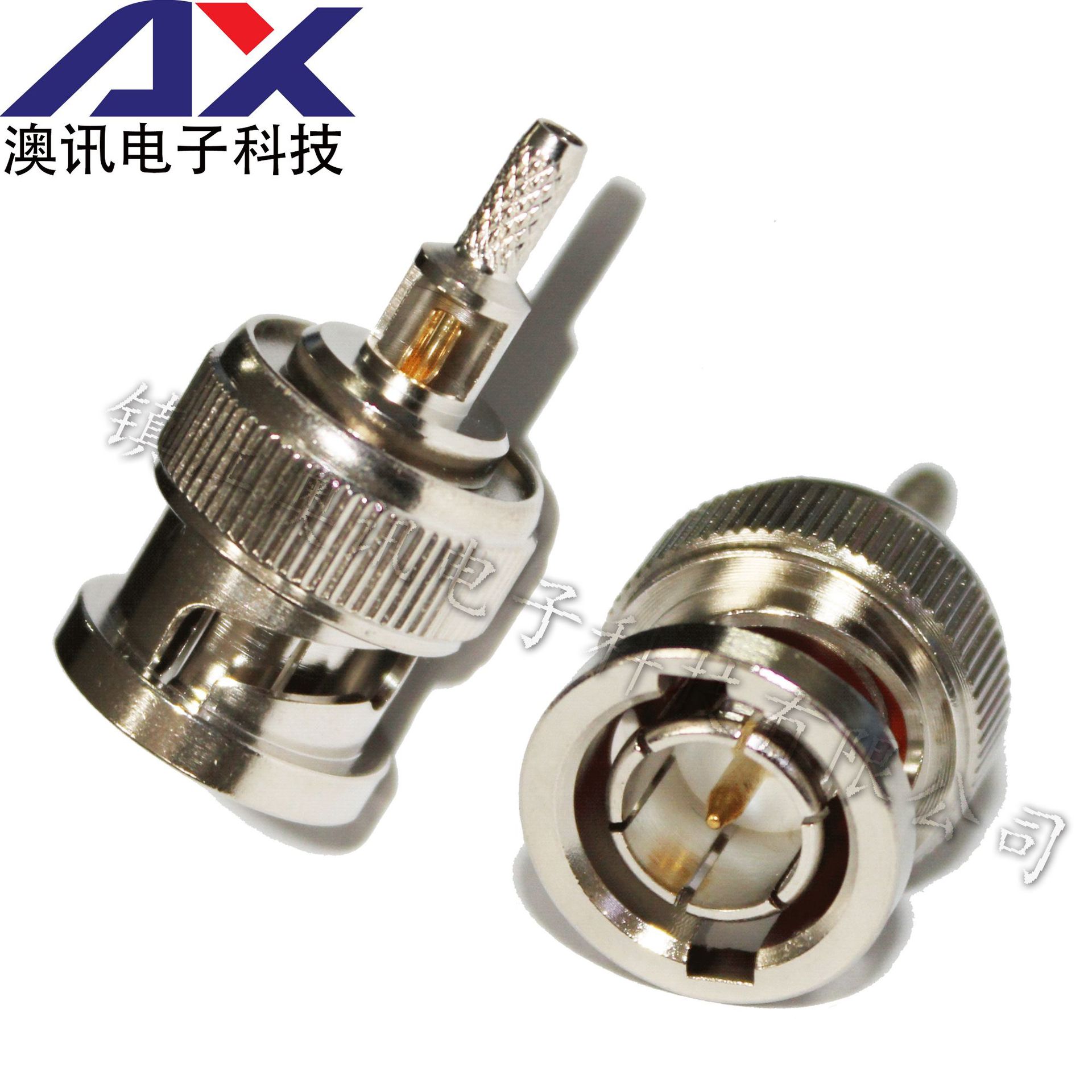供应BNC-C-J1.5 75欧姆 接RG179RG316等电缆 BNC连接器 全铜公头-阿里巴巴