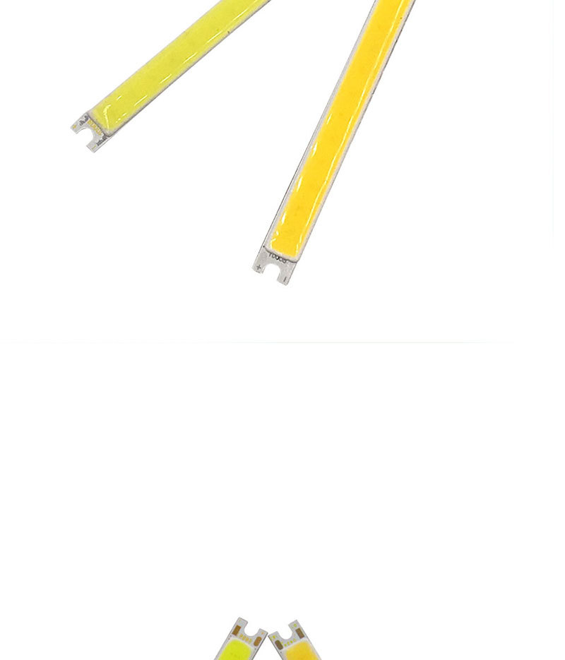 100x8mm COB集成 倒装 LED面光源10cm长条形LED灯珠芯片DC12V直流-阿里巴巴