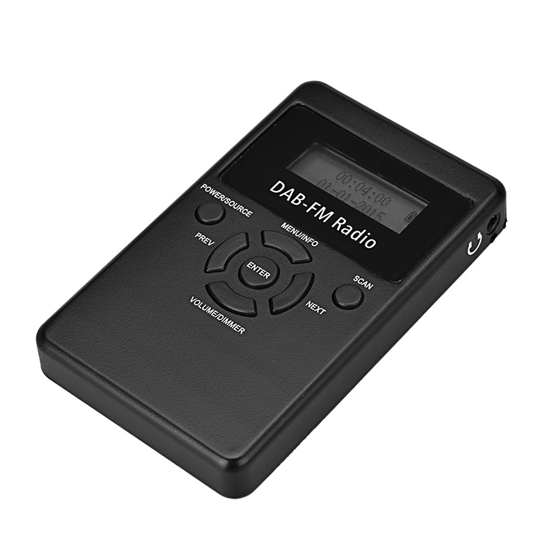 外贸货源便携式迷你DAB数字广播收音机mini digital DAB+FM radio-阿里巴巴
