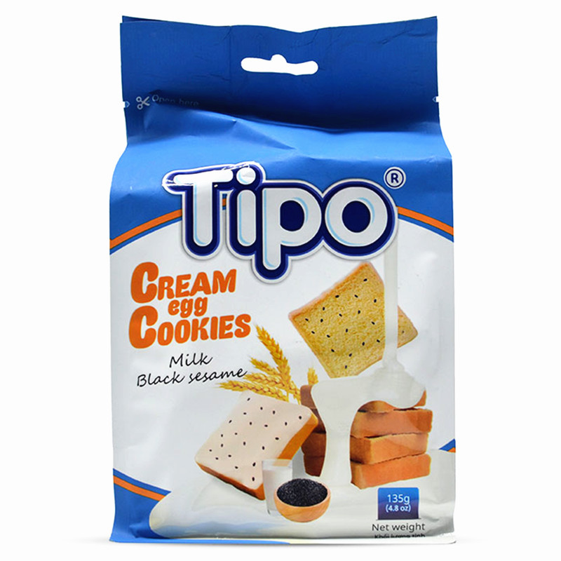 越南tipo奶蛋酥脆面包干135g 多口味批发-阿里巴巴