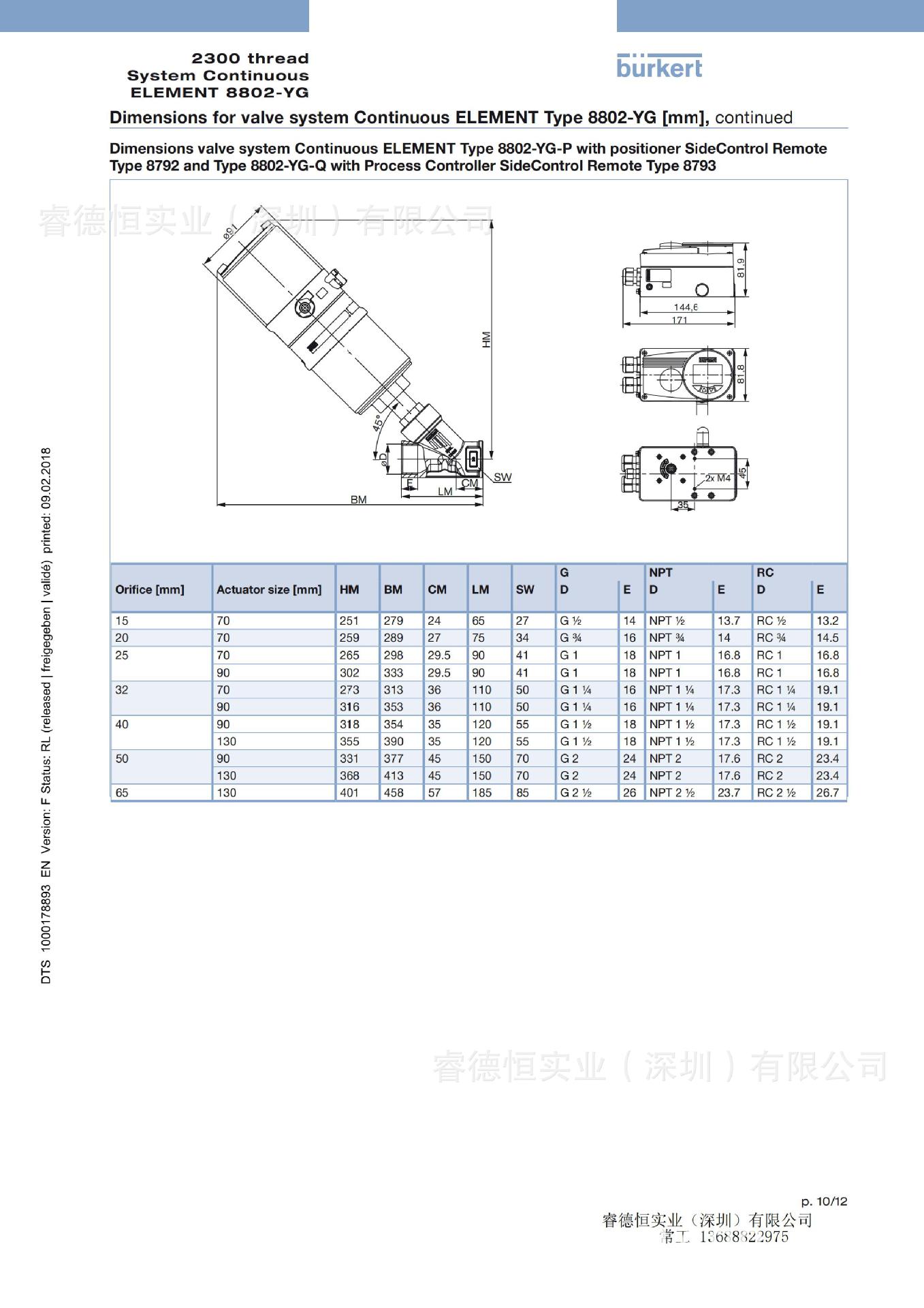 burkert 8802 2300 A 气动比例控制阀-阿里巴巴
