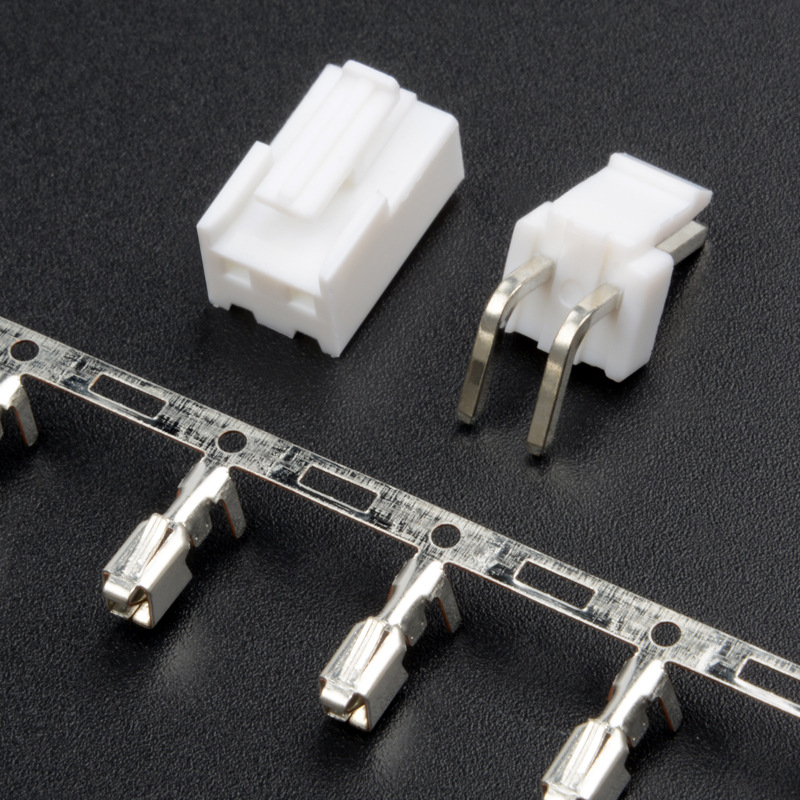 VH3.96-2P VH3.96mm间距接插件 胶壳插头+弯针+金属端子 高弯配套-阿里巴巴