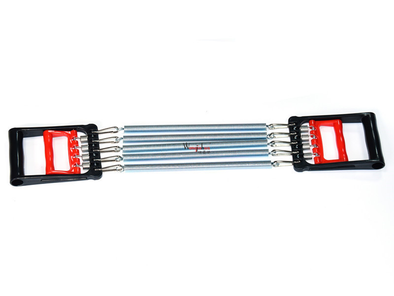 两用拉力器弹簧拉力器扩胸器拉力训练器可调节磅数两种使用健身器-阿里巴巴