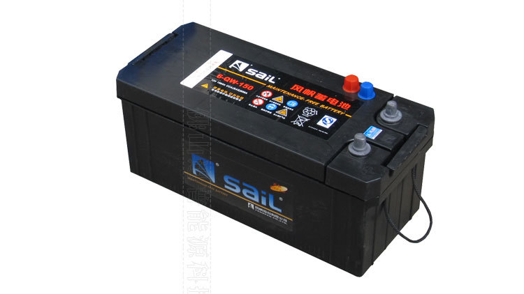 12V150Ah发电机免维护蓄电池 6-QW-150风帆牌电瓶电池-阿里巴巴