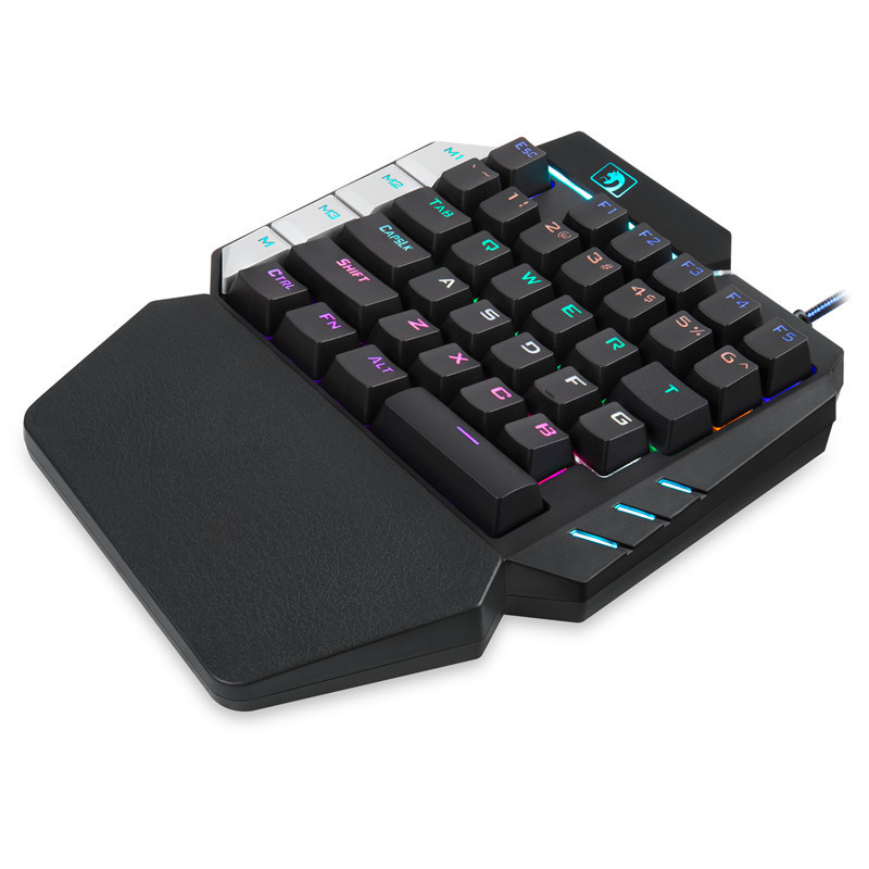 Xinmeng k109 one hand game mechanical keyboard gun god throne left hand ...