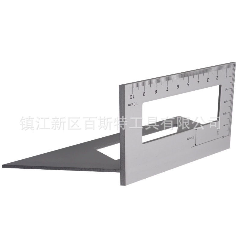 多功能铝合金 角度尺 直角器 划线器 划线尺 45度90°度垂直T型规-阿里巴巴
