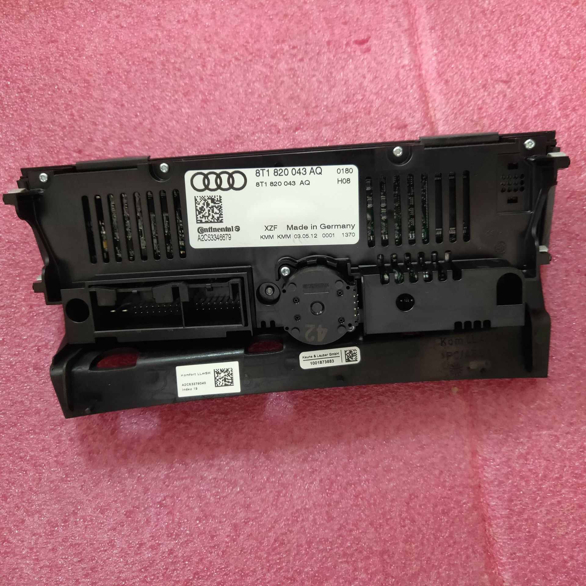 适用奥迪Q5 A5 S5 空调面板开关总成 8T1 820 043 AQ-阿里巴巴