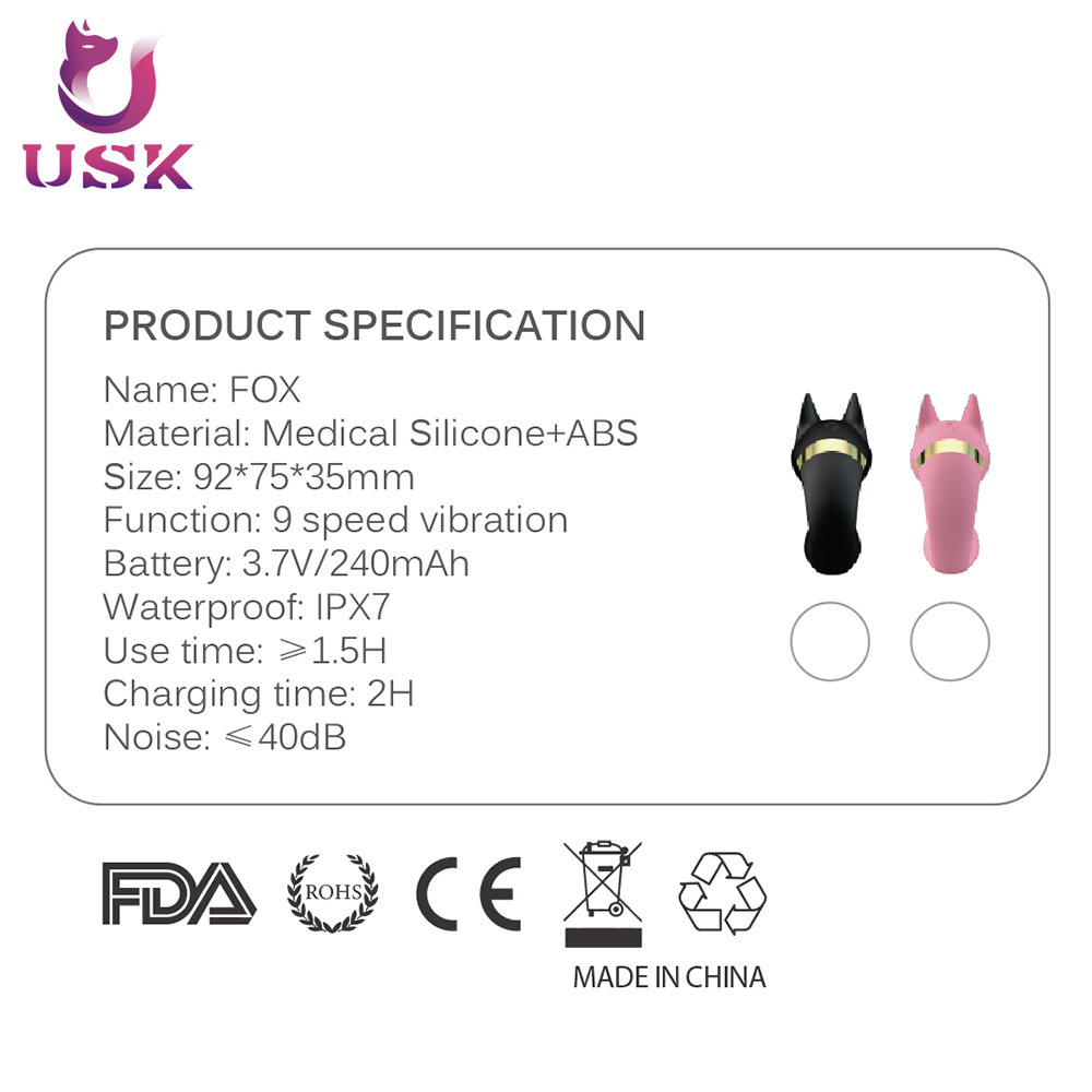 usk-GZ01夫妻共振器 硅胶无线充电 男女情侣共用双头震动环 外贸-阿里巴巴