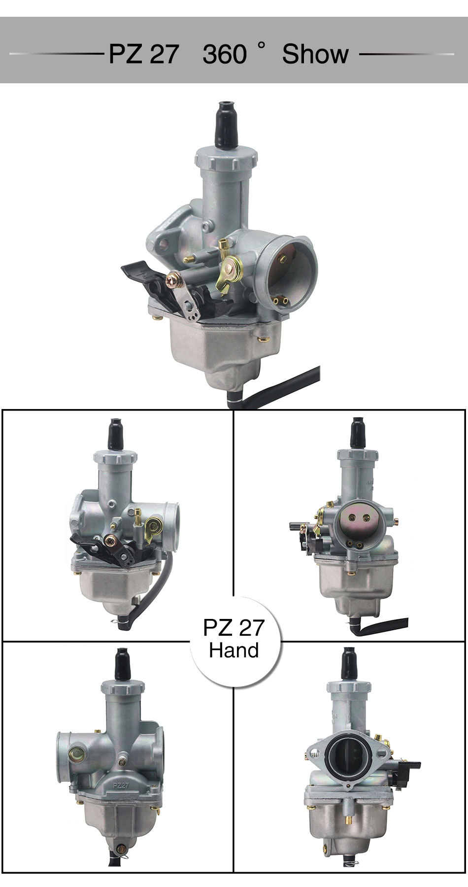 摩托车化油器PZ19 PZ26 PZ27 PZ30 CRF ATV Dirt Bike Carburetor-阿里巴巴